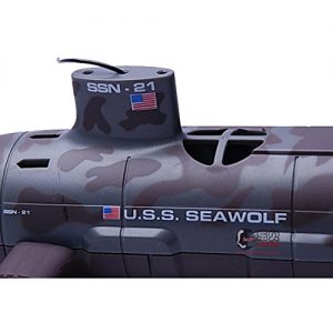 13000-12 Diving Toy 6-Channel Remote Control Navy Submarine Boat ...